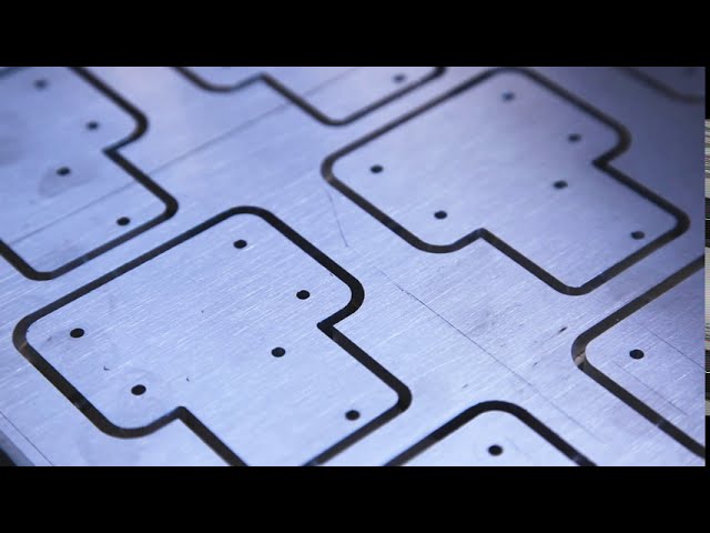 OPT Laser Mounts Cut on 6061 Aluminum with i2R CNC – i2R CNC LLC