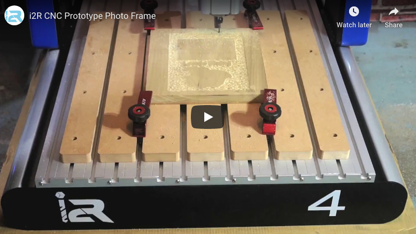 Time Lapse of custom Photo Frame – i2R CNC LLC