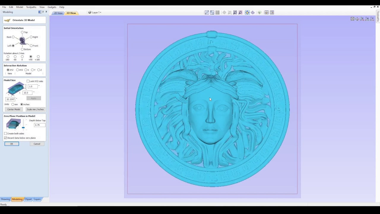 How to import a 3D STL file in Aspire, VCarve 10 with i2R UCCNC – i2R ...
