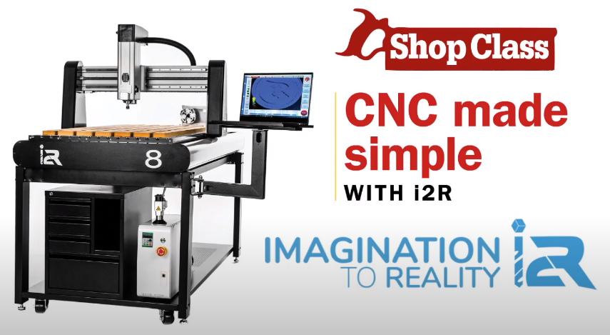 Fine Woodworking Shop Webinar: Introduction to i2R CNC, Inlaying Woode ...